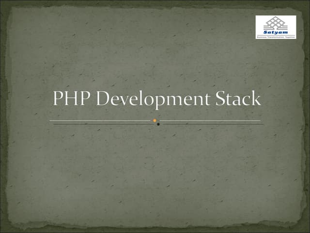 Php Development Stack Ppt 6024