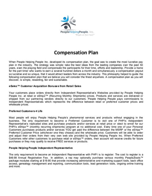 Php compensation plan | PPTX