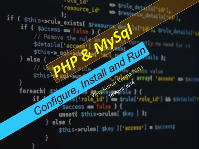 Php Introduction And Configuration Pptx Programming Languages 8210