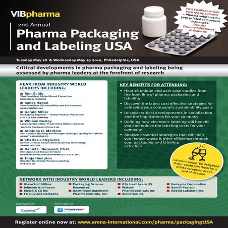 Pharma packaging & Labeling USA Conference | PDF