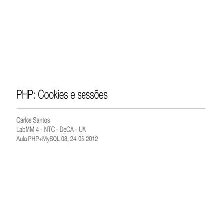Php Mysql Aula 08 Ppt