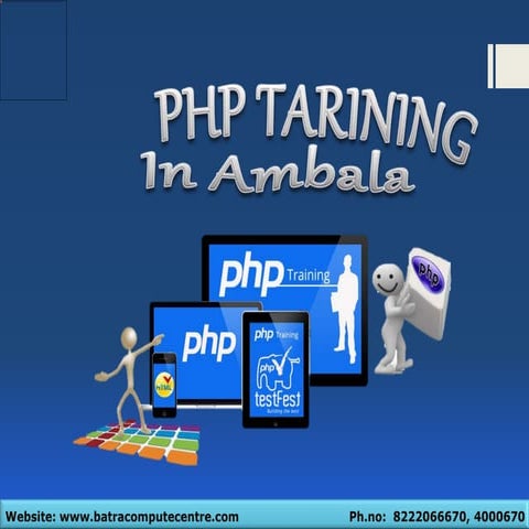 PHP Training Institute in Ambala | PPTX