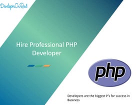 Custom PHP Development Services | PPT