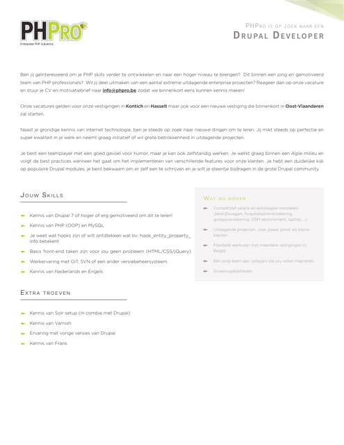 CV mesbah PHP MySQL | PDF