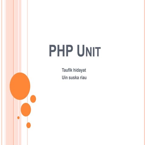 Php unit | PPT