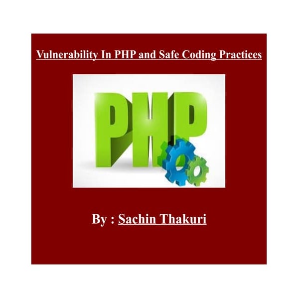 Php Vulnerability Presentation Pdf