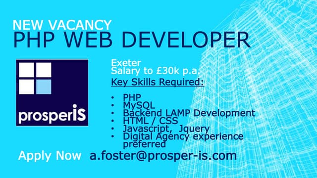 Php Web Developer For Linkedin Ppt