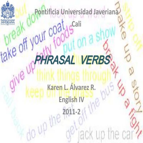 Phrasal verbs | PPTX