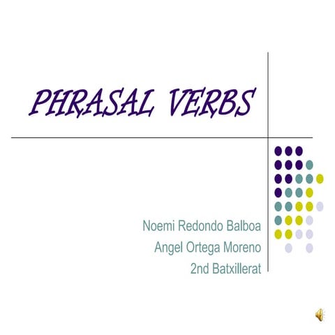 PHRASAL VERBS | PPT