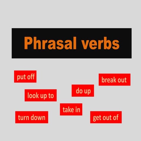 Phrasal verbs | PPTX