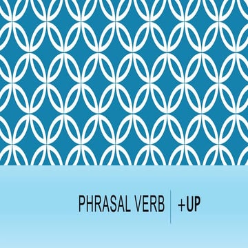 phrasal verbs em ingles para alunos de b1 b2 | PPT