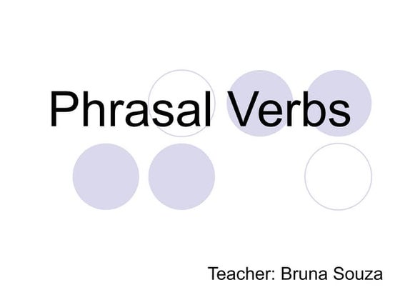 Power point phrasal verbs | PPTX