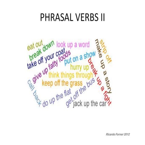 Phrasal verbs II | PPT