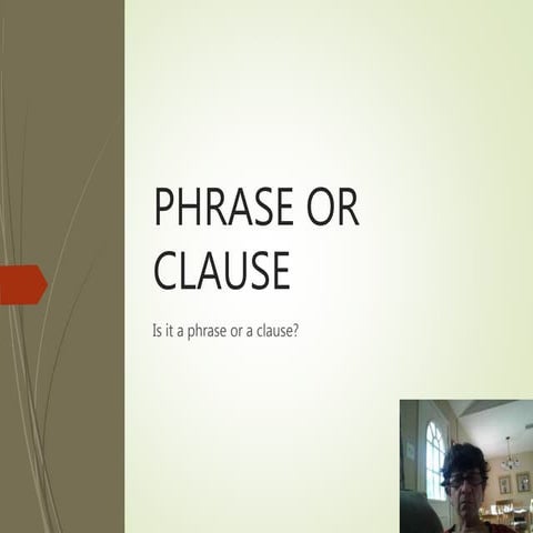 Phrase clause-powerpoint-quiz | PPTX