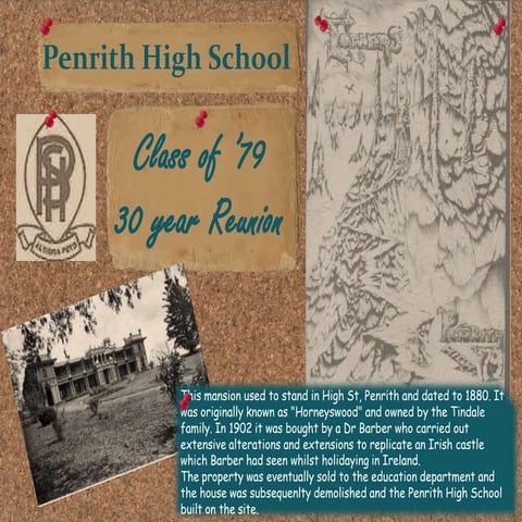 Phs 30 Year Reunion | PPTX