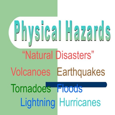 Physical Hazards | PPT