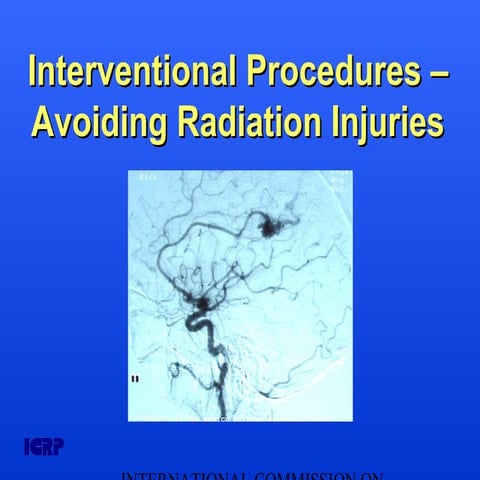 ICRP 85 avoiding radiation injury | PPS