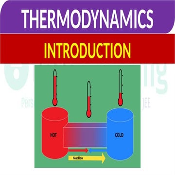 Thermodynamics | PPTX