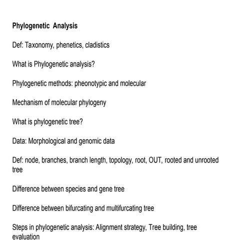 Phylogenetic analysis & their methods.ppt
