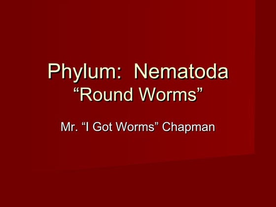 Flatworms roundworms notes | PPT