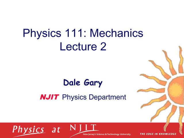 Mechanics Ppt 1 Pptx