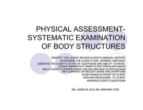 Physical Assessment Handouts | PDF
