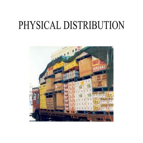 physical-distribution.ppt distributiin mark | PPT