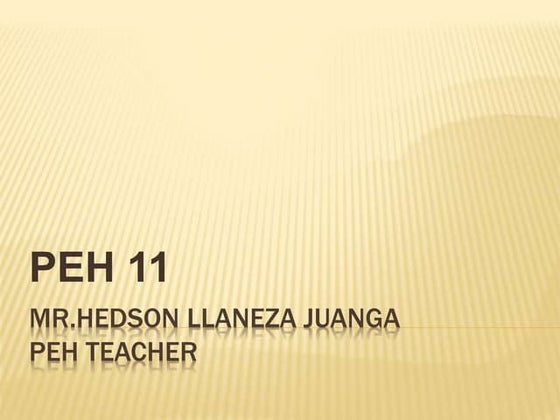 1ST QUARTER GRADE 11 - Exercise for Fitness | PPTX