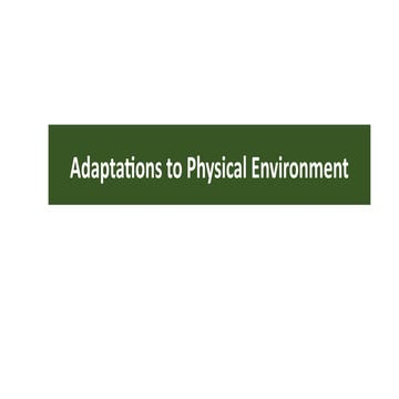 Adaptations ppt | PPT