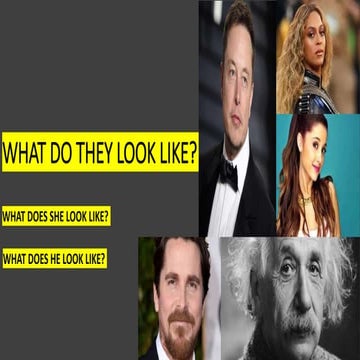 Physical appearance | PPTX