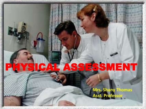 Physical examination detailed format | DOCX | Thyroid Disorders ...