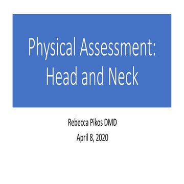 Physical assessment Head and Neck.pptx
