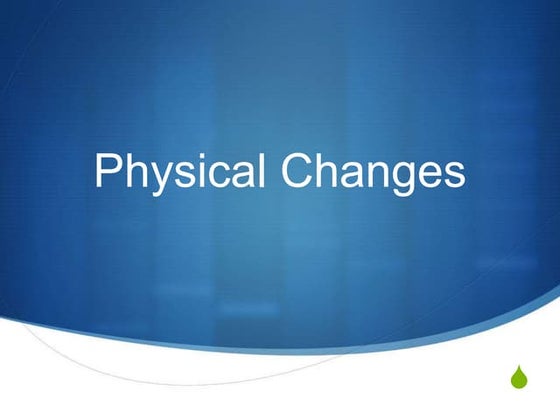 Changes in Matter | PPT