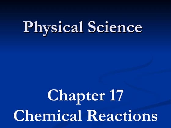 Balancing chemical equation | PPTX