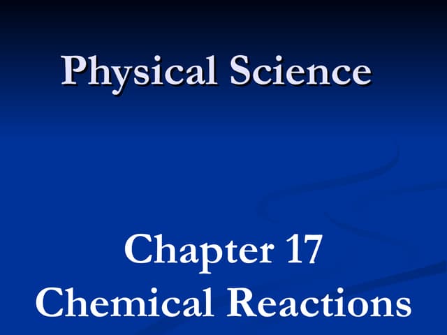 Balancing chemical equation | PPTX