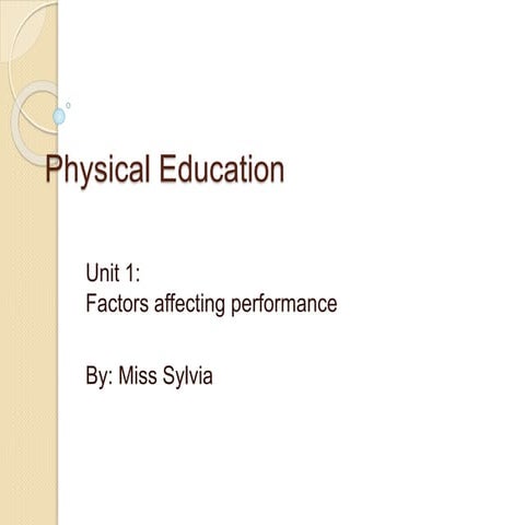 Physical education | PPT