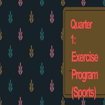 Components of physical fitness | PPT