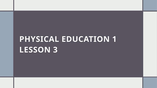 Grade 10 Second Quarter Physical Education | PPTX