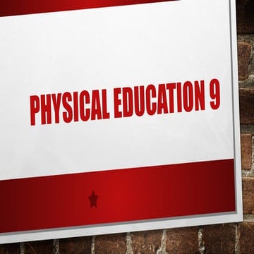 PHYSICAL EDUCATION 9 Week 2 first aid.pptx