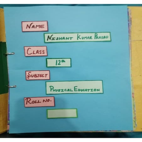 Physical education class 12 project file on kho - kho & yoga (Obesity ...