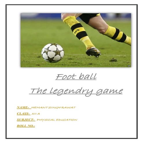 Physical education investigatory | DOCX