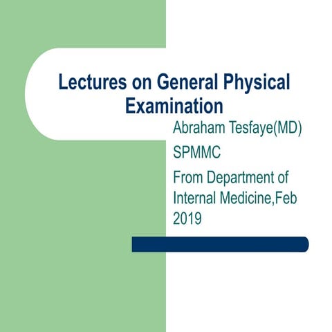physical examination (3).ppt ppt of physical exami | PPT