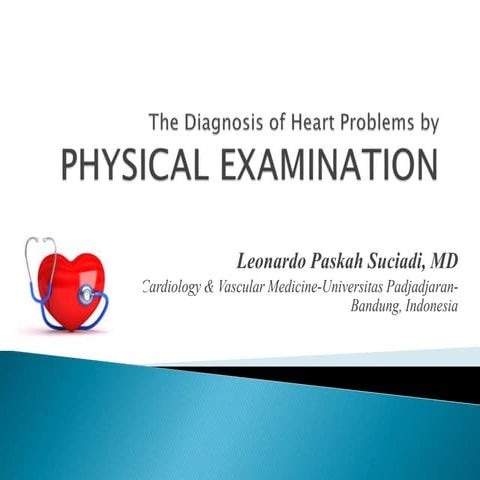 Physical examination of the heart | PPTX