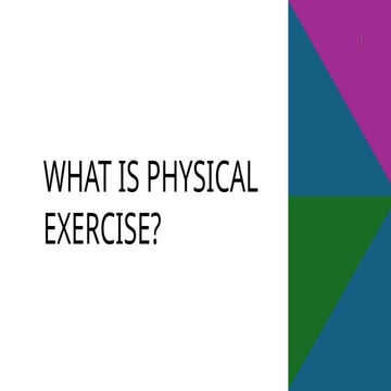 Benefits of Exercise | PPT