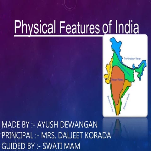 Physical feature of india by ayush dewangan 😘.pptx
