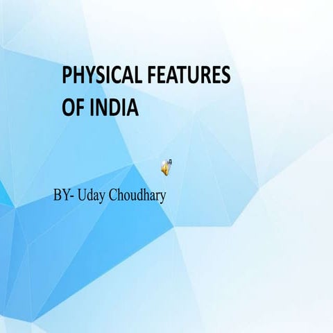 Physical divisions of india | PPTX