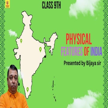 NCERT Class 9 Geography – Chapter 2: Physical Features of India ...