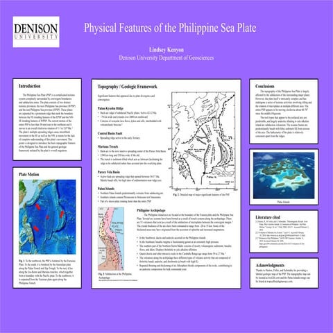Physical Features of the Philippine Sea Plate | PDF