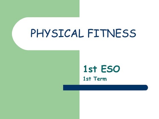 WHAT IS PHYSICAL FITNESS TEST (PFT)? | PPTX | Fitness and Exercise ...