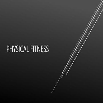 Components of Physical Fitness | PPTX